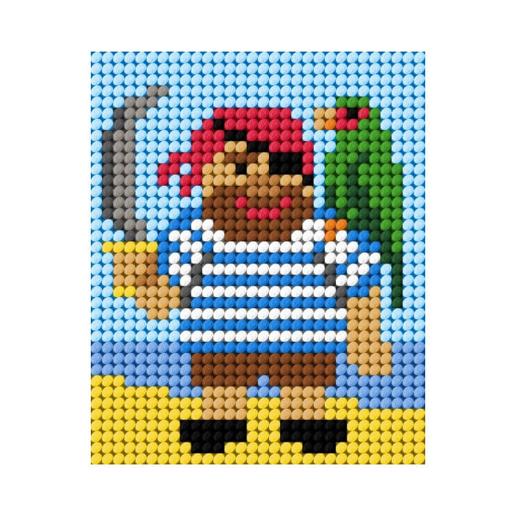 Broderi Halfstitch "Pirat" – Dream Hobby Shop